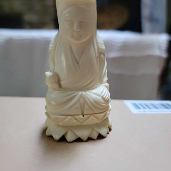 unknown | Accents | Bone Carved Figure | Poshmark
